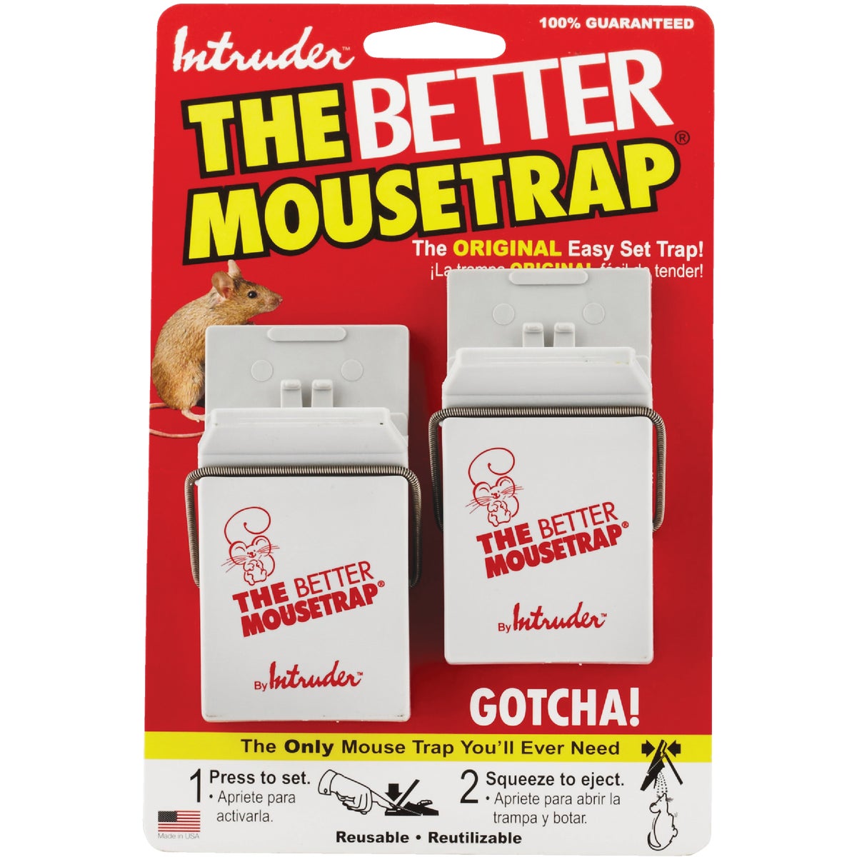 Intruder Mechanical Mouse Trap (2-Pack) – Hemlock Hardware