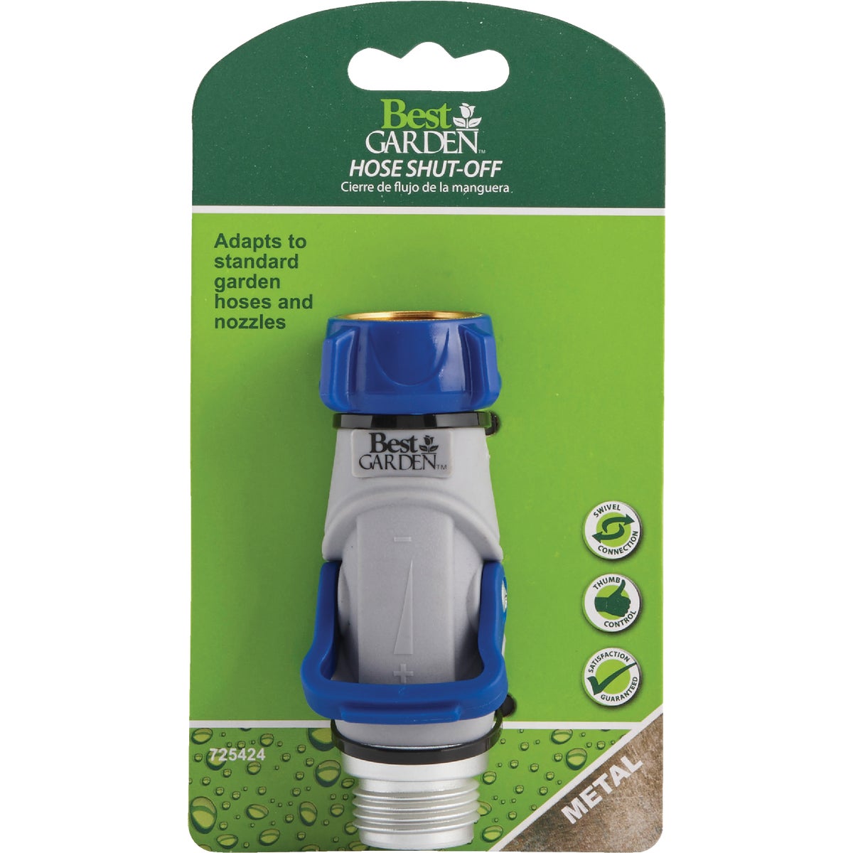 Best Garden Plastic Hose Shutoff Valve with Thumb Control – Hemlock ...