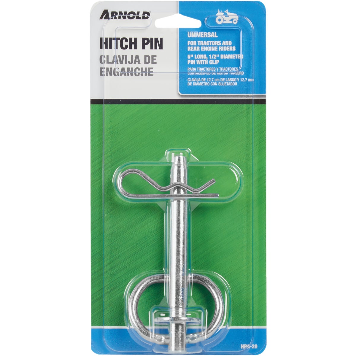 Arnold 1/2 In. x 5 In. Handle Hitch Pin – Hemlock Hardware
