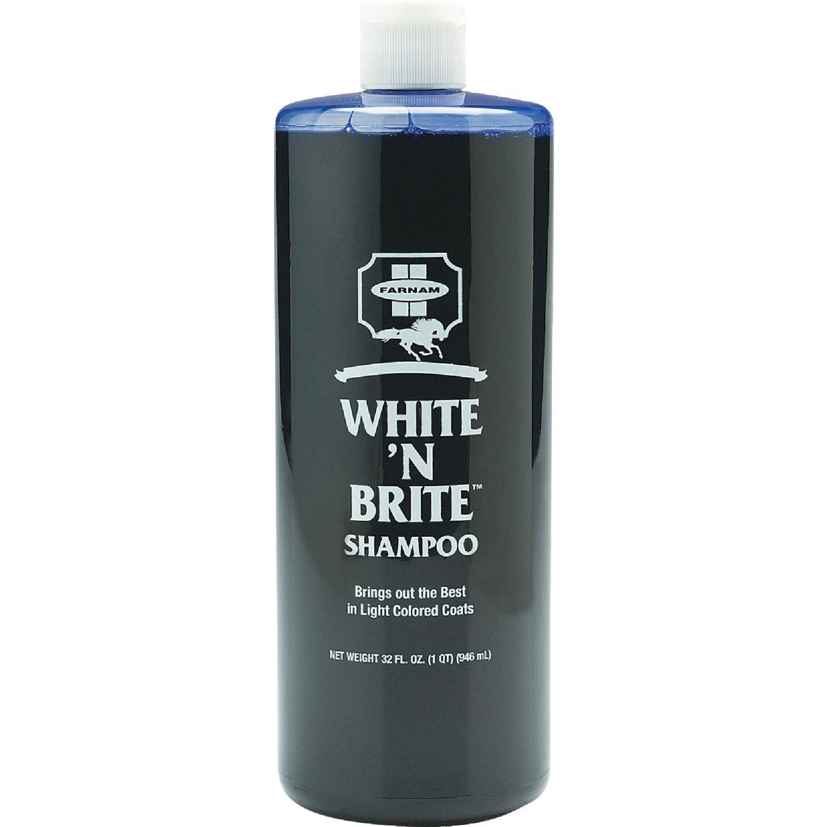 Farnam Vetrolin White 'N Brite 32 Oz. Squeeze Bottle Horse Shampoo ...