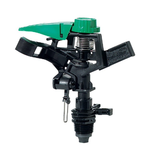 Rain Bird Black Bird Plus Poly Riser Mounted Impact Sprinkler – Hemlock ...
