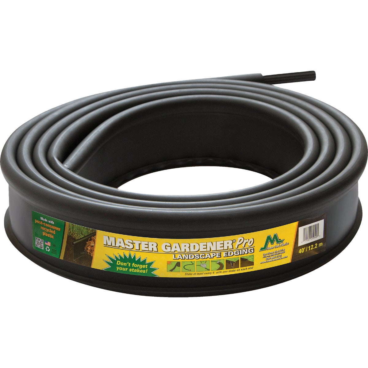 Master Mark Master Gardener Pro Contractor 5 In. H. x 20 Ft. L. Black ...