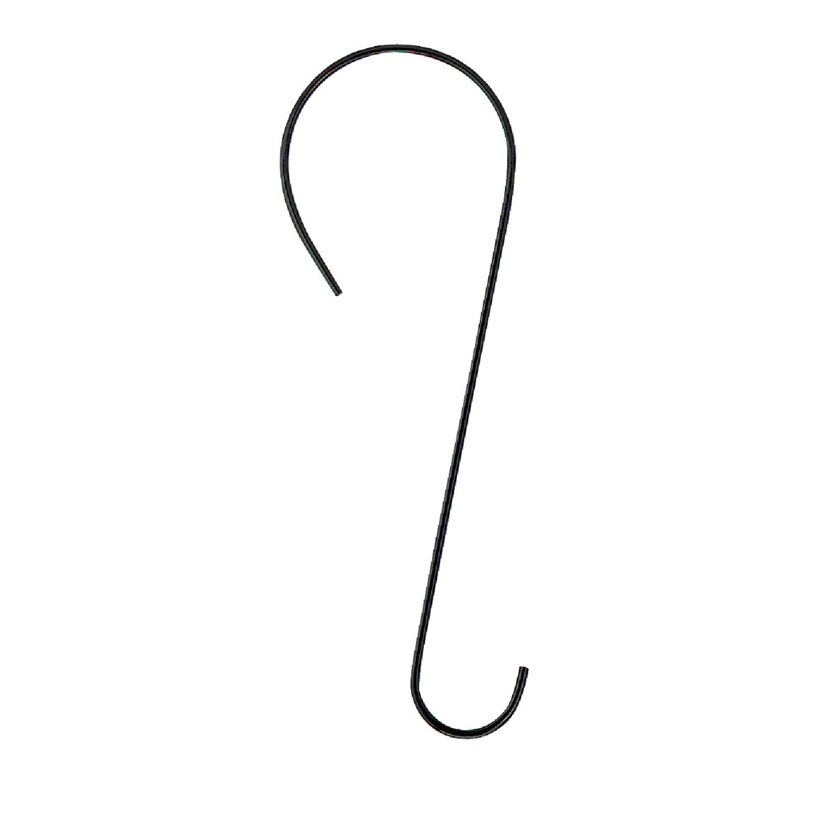 Best Garden 6 In. W. x 18 In. H. Black Powder-Coated Steel Rod Tree Ha ...