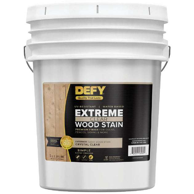 DEFY Extreme Transparent Exterior Wood Stain – Hemlock Hardware
