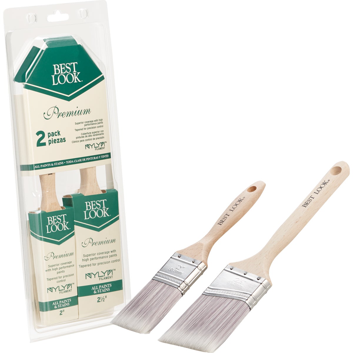 Best Look Premium Paint Brush Set (2-Piece) – Hemlock Hardware