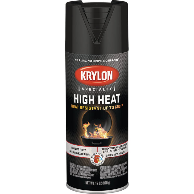 Krylon High Heat Spray Paint – Hemlock Hardware