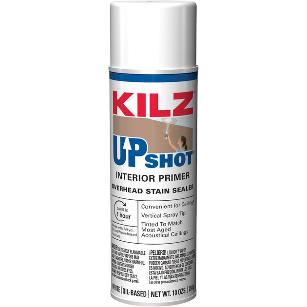 KILZ Upshot Overhead Stain Sealer Spray – Hemlock Hardware