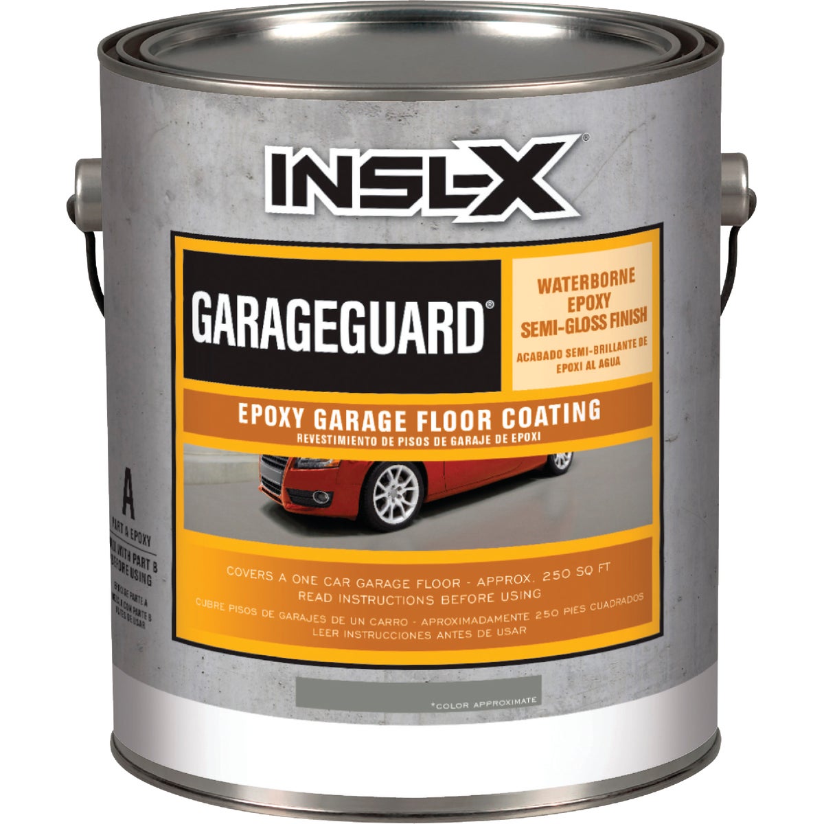 Insl-X GarageGuard 1 Gal. Desert Tan Epoxy Garage Floor Coating ...