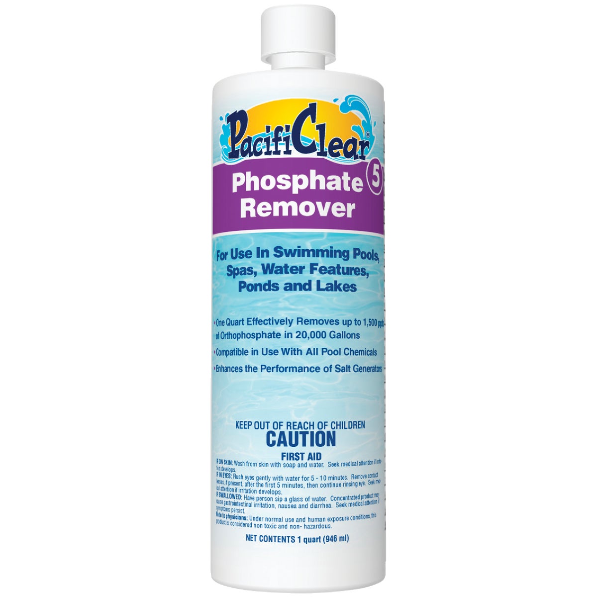 PacifiClear 1 Qt. Liquid Phosphate Remover – Hemlock Hardware