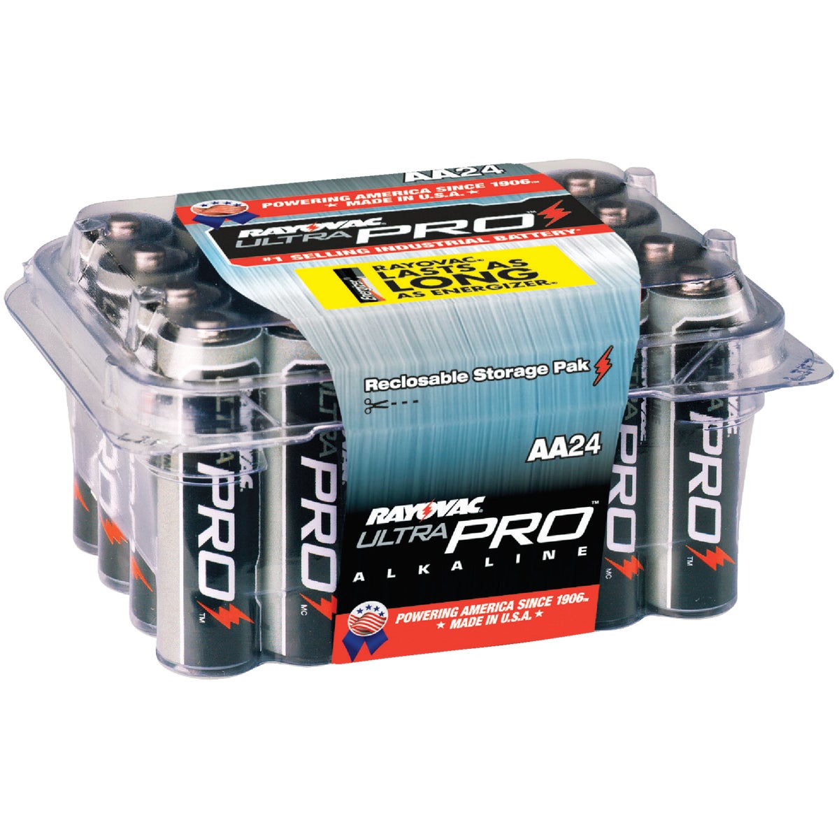 Rayovac UltraPro AA Alkaline Battery (24-Pack) – Hemlock Hardware