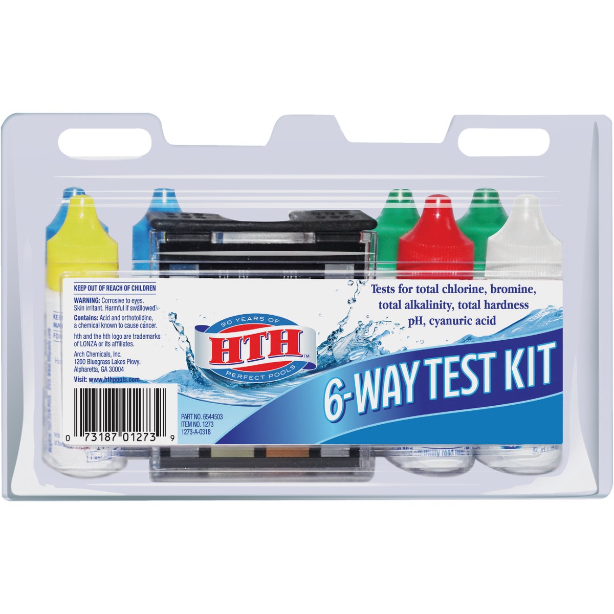 HTH 6-Way Chemical Test Kit – Hemlock Hardware