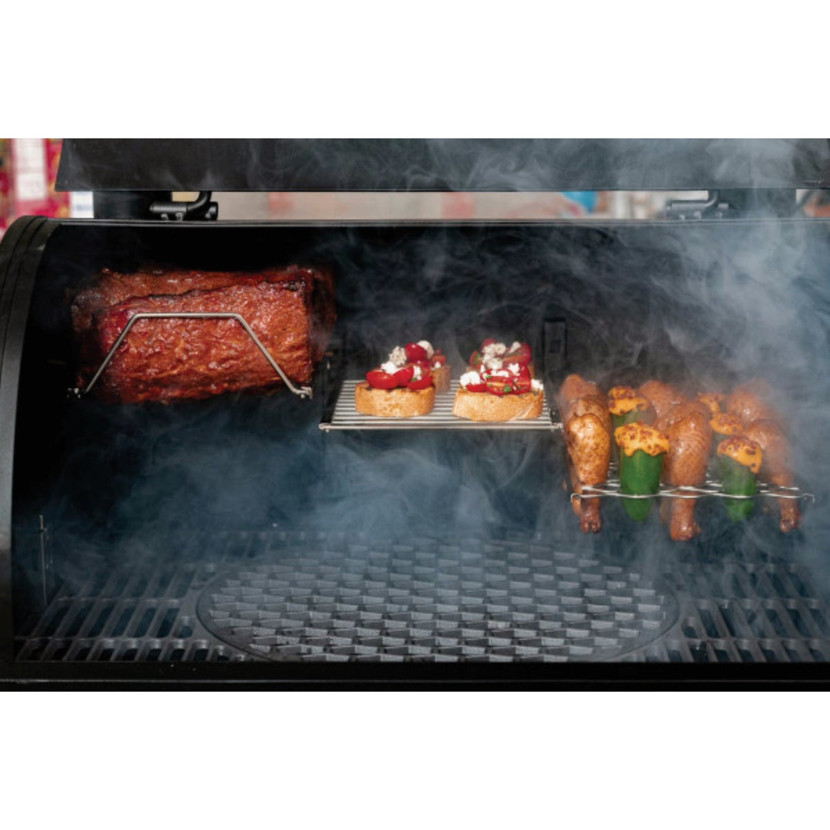 Oklahoma Joe's Steel Rib Rack Flex Rack – Hemlock Hardware